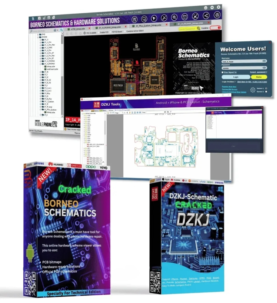 Borneo Schematic + DZKJ Schematic – Gsm Tool Shop
